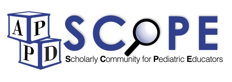 SCoPE - Association of Pediatric Program Directors
